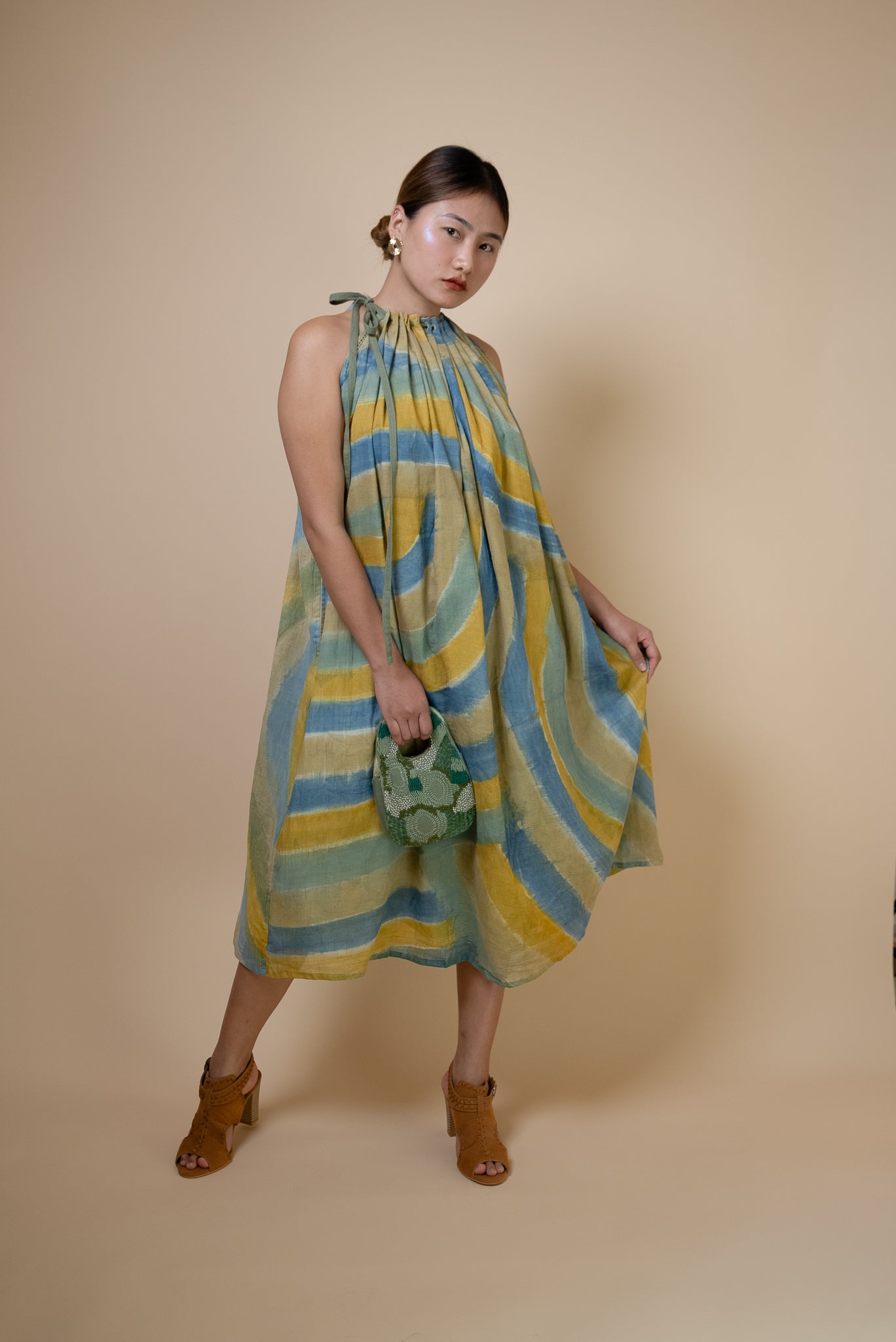Meadows Hand Painted Dress – Lafaani
